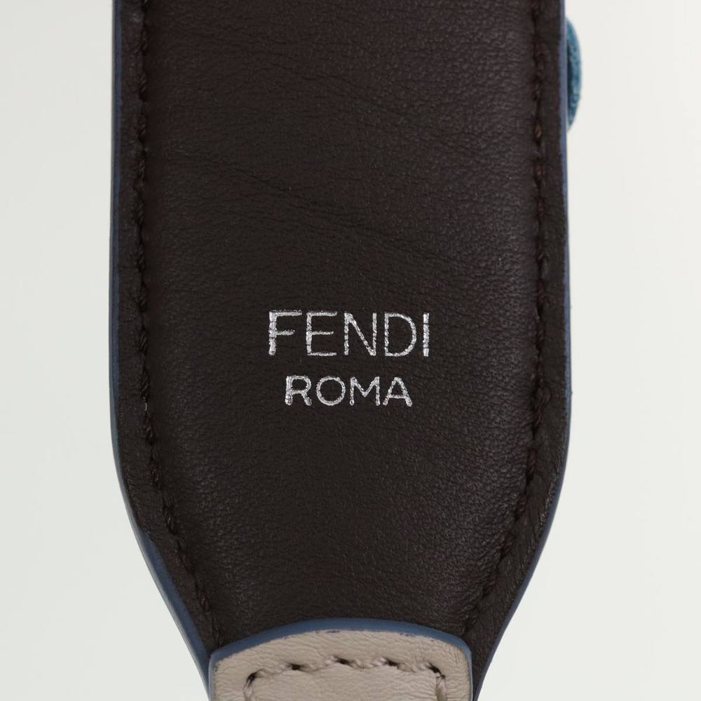 Fendi Strap You Flower Shoulder Strap Leather Multico… - Gem